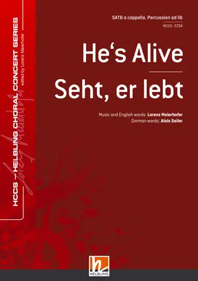 Seht, er lebt Chor-Einzelausgabe SATB divisi | HELBLING Publishing